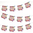 AK Giftshop Bingo Bunting Party Decorations - 12pcs / 2.5m Ribbon ...