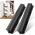 NECILO Undermount Heavy Duty Drawer Runners 400mm Concealed Drawer ...