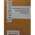 Buy FUNDAMENTALS OF GEOGRAPHICAL THOUGHT Book Online at Low Prices in ...