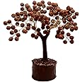 Buy Shree Shyam Gems and Jewellery wood Rudraksha Tree (Brown_Standard ...