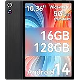 Azeyou Android 14 Tablet 10 Inch, 8GB RAM+128GB ROM(1TB TF), Octa-core ...