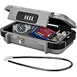 PORTABLE TRAVEL SAFE BOX CYLINDER LOCK KEYS : Amazon.co.uk: Fashion