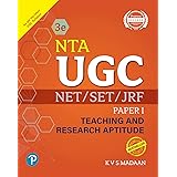 NTA UGC NET/SET/JRF - Paper 1: Teaching and Research Aptitude by Pearson (Old Edition) (Old ...