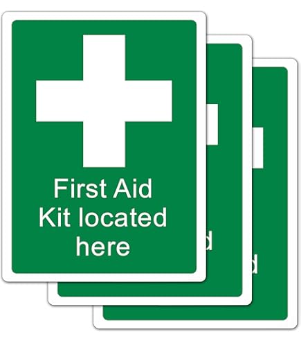 Your First Aiders Are Nearest First Aid Box Sign The Nearest First Aid