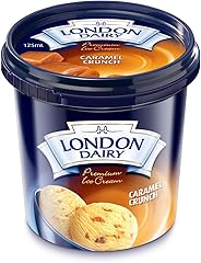 London Dairy Caramel Crunch Ice Cream, 125 ml