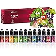 Ciberate 12 Pack 10ml Vape Juice E Liquid Premium Ecig, Juicy Flavors ...