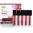 Buy ENN Long Lasting Semi Matte Nourishing Soft Liquid Lipsticks Kit ...