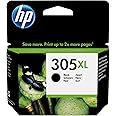 HP 3YM62AE 305XL High Yield Original Ink Cartridge, Black, (Pack of 1 ...