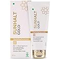 SUNHALT GOLD Sunscreen SPF 50 PA+++ for UV Broad Spectrum Protection ...