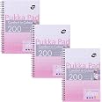 Pukka Pad, Irlen Jotta Pad A5 Notebook 3-Pack – Wire Bound Notepad 200 ...
