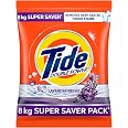 Tide Plus Detergent Washing Powder - 8kg Super Saver Pack Lavender ...