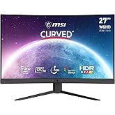 MSI G27C4X 27 Inch FHD Curved Gaming Monitor - 1500R 1920 x 1080 VA ...