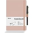 Mlife A5 Journal Notebook ,Lined Hardback Notebook with Pen Holder ,192 ...