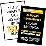 PRINTNET Value of Time Motivational Poster for wall, room or office ...