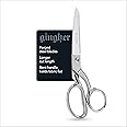 Gingher Dressmaker's Fabric Scissors - 8" Stainless Steel Shears - Sharp Knife Edge Fabric ...