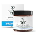 Vitality CBD Muscle & Joint Gel, 500 mg Strength CBD, 100 ml, NO THC ...