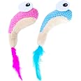 Catstages Dental Shrimpies Catnip Cat Chew Toy - 2 Pack : Amazon.co.uk ...
