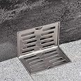 Kakalote Corner Stainless Steel Side Drain for Floor and Balcony, L ...