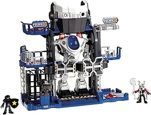 Fisher-Price Imaginext Robot Police Headquarters : Amazon.co.uk: Toys ...