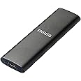 PHILIPS External Portable SSD 250GB - Ultra Slim SATA Ultra Speed USB-C ...