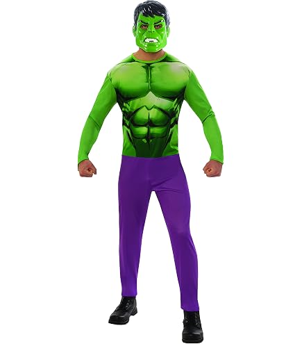 Volwassen Hulk Kostuum
