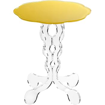 Iplex Design Arabesco Small Comodino/Tavolino in Plexiglass, Bianco ...