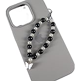 SHOPVILLA Universal Phone Pearl Lanyard Keychain Mobile Phone Chain ...