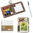 Pocket Artist Watercolour Travel Set, Watercolour Paint Set Portable ...