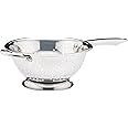 KitchenCraft Footed Stainless Steel Long-Handle Colander, 24 cm (9.5 ...