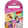 Disney Princess Carry Along Colouring Set Crayon Drawing Travel Pack ...