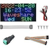 RGB Full Color LED Matrix Panel 64x64 Pixels, 4096 Individual RGB LEDs ...