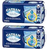 Catsan Smart Pack Cat Litter 2 Inlays 4kg (PACK OF 6) : Amazon.co.uk ...
