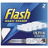 Flash Extra Power Magic Eraser, 2 Erasers : Amazon.co.uk: Grocery