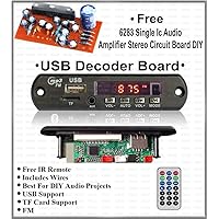 CKE Bluetooth Fm Usb Aux Card Mp3 Stereo Audio Player Decoder Module ...