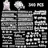 400 Characters White Letter Set for Changeable Felt Letter Boards, 3/4 ...