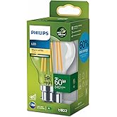 PHILIPS Ultra Efficient - Ultra Energy Saving Lights, LED Light Source, 40W, A60, E27, Warm ...