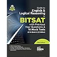 Buy Guide to English & Logical Reasoning for BITSAT with Previous Year ...