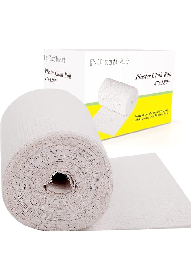 Sugar Flower Molds Navaris Plaster Cloth Rolls - 8 Pack Of 6x118 Inch ...