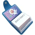 caacoo Porte Carte de Credit pour Les Femmes Homme - 24 Fentes (Bleu ...