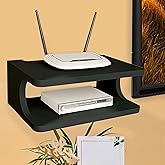 Dime Store Engineered Wood Set Top Box Stand TV Stand WiFi Router Rack ...