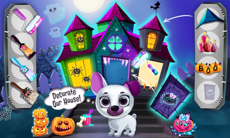 Kiki & Fifi Halloween Salon - Scary Pet Makeover : Amazon.co.uk: Apps ...