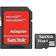 Sandisk 32GB Class 4 MicroSDHC Memory Card (SDSDQM-032G-B35) : Amazon.com.be: Electronics