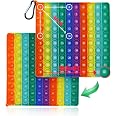 Plstod Pop It Fidget Toys 2 in 1, Silicone Popit, Popite for Children ...