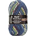 Opal Hundertwasser (425m) 4-Ply Yarn - Wool-Blend, for Knitting Warm Socks with a Unique Colour ...