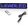 Leadleds 12V Car Message Sign Scrolling Display Board LED Programmable ...