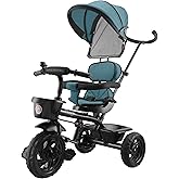 Luusa® TFT Hyper 500 PRO Canopy Plug N Play Tricycle/Baby Tricycle with ...