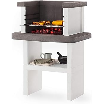 Stone Masonry Barbecue BBQ With Grill and Side Tables: Amazon.co.uk ...