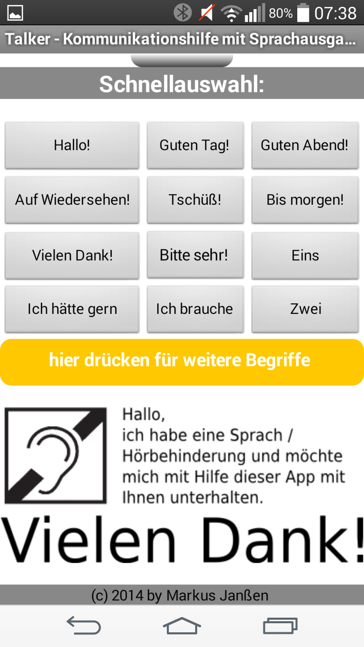 Sprechen Pro - Deine Kommunikationshilfe: Amazon.de: Apps für Android