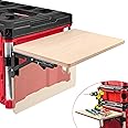Stable Folding Side Table Compatible with Milwaukee Packout Toolbox ...