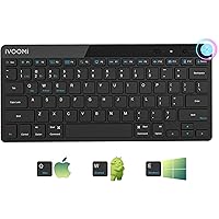Amazon.in: Buy iVOOMi Finn Black Wireless 2.4 ghz/Dual BT Keyboard, BIS ...